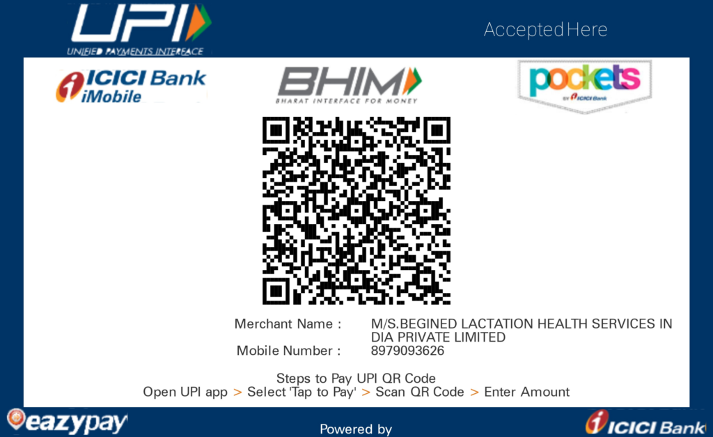 QR Code Payment | Begin Ed India